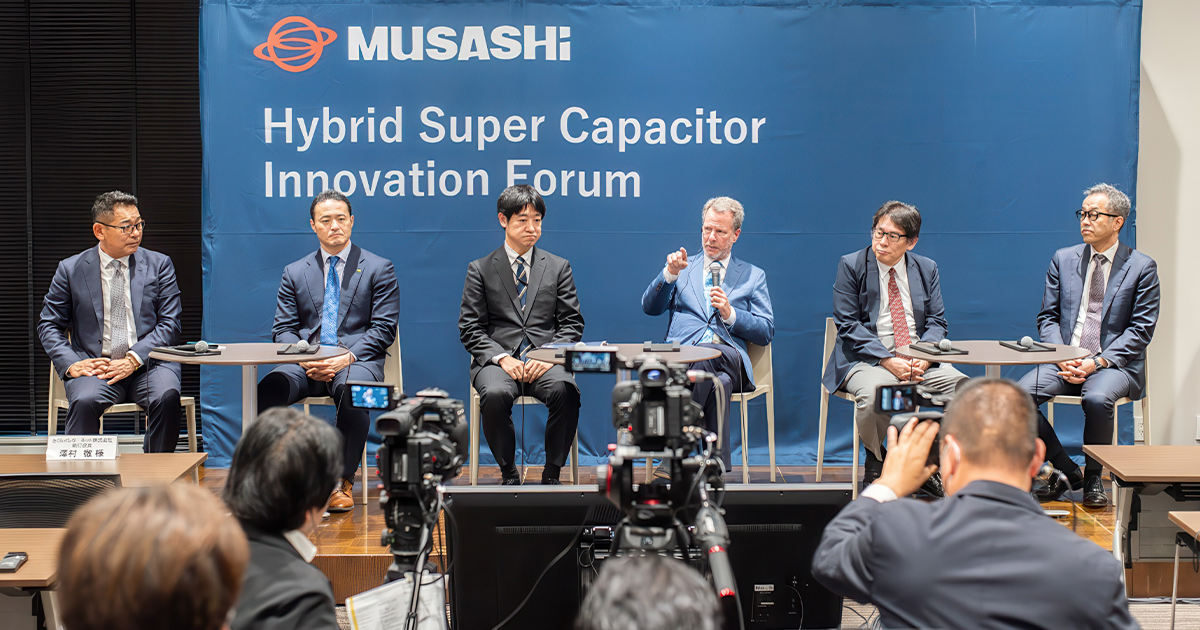 Press Releases: Musashi Energy Solutions Hybrid SuperCapacitors